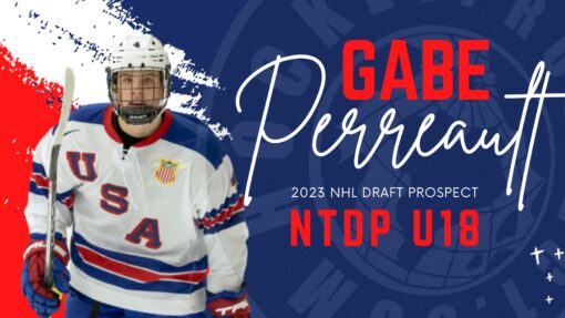 2023 NHL Draft Prospect Gabe Perreault From The NTDP U18 ...